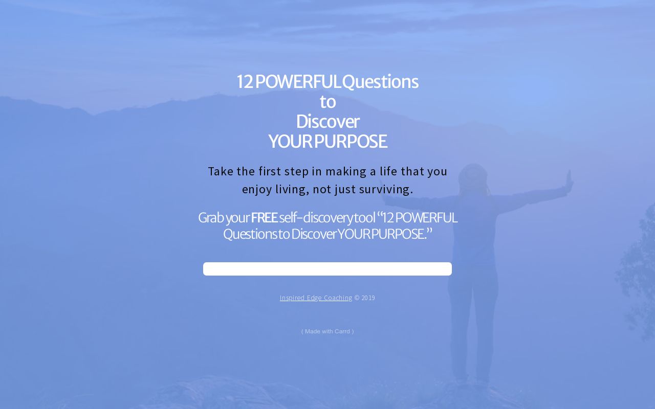 12 POWERFUL Questions to Discover YOUR PURPOSE